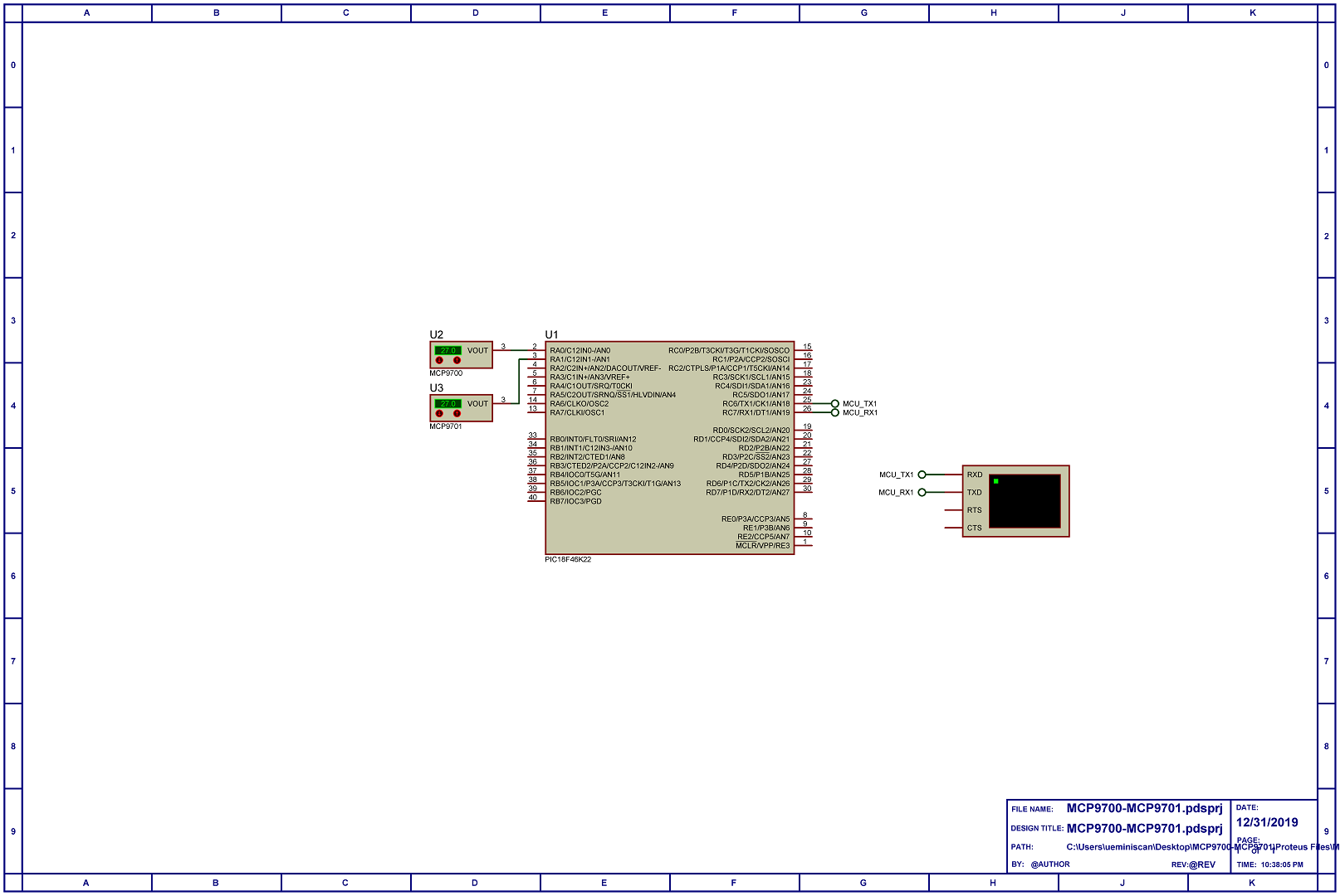 MCP9700 – MCP9701 Uygulaması – Emin İŞCAN